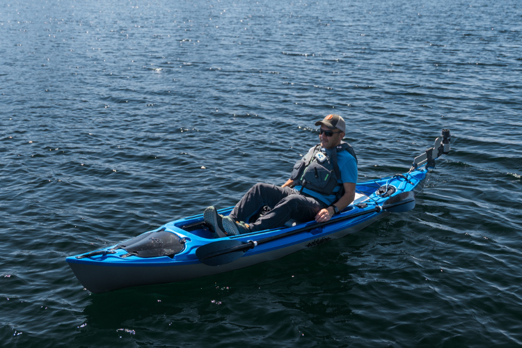 How to Motorize Your Eddyline Kayak with the Bixpy Universal Versa Rud ...