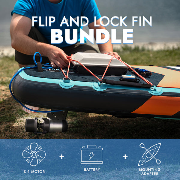 Flip & Lock Fin Bundle | Bixpy, Life Boosted – Bixpy Motors